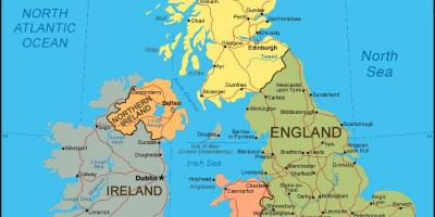 London karta Engleska - London na karti (Engleska)